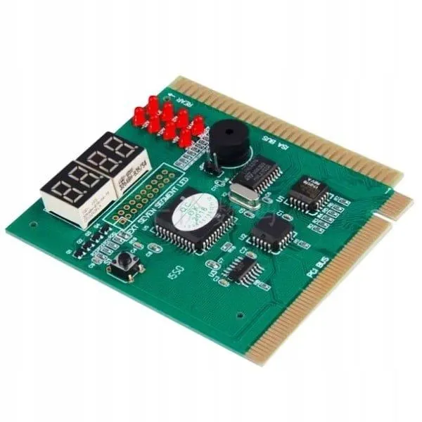 Karta POST PCI + ISA 4-bit – diagnoza płyt głównych